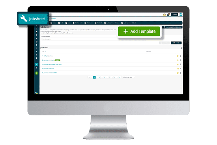 Build Your Own Templates with Job Sheet Software