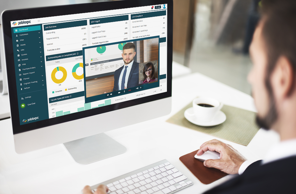 Benefits of remote training with Joblogic